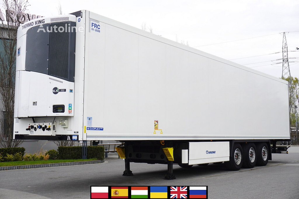 Krone refrigerated semi-trailer / 2000 MTH! / ATP 01/2028 / Thermoking poluprikolica hladnjača