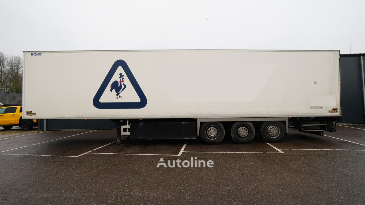 Chereau 3 Axle frigo trailer with THERMO KING SLX 300 poluprikolica hladnjača