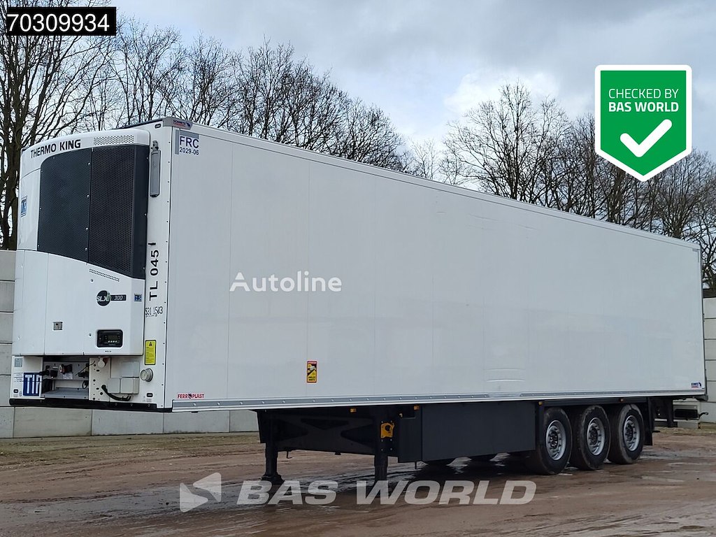 Schmitz Cargobull SCB*S3 3 axles Flower Width FRC poluprikolica hladnjača
