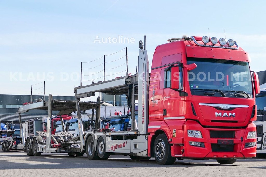 MAN TGX 26..480 Autotransporter Kässbohrer 2-Tanks