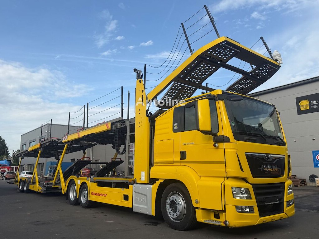 MAN TGS 23.460 autotransporter + prikolica autotransportera