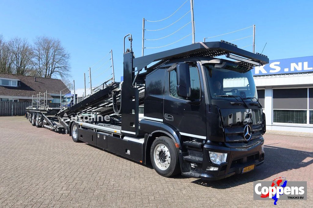 Mercedes-Benz Actros 1840 4x2 Groenewold auto-transporter, 9 cars autotransporter