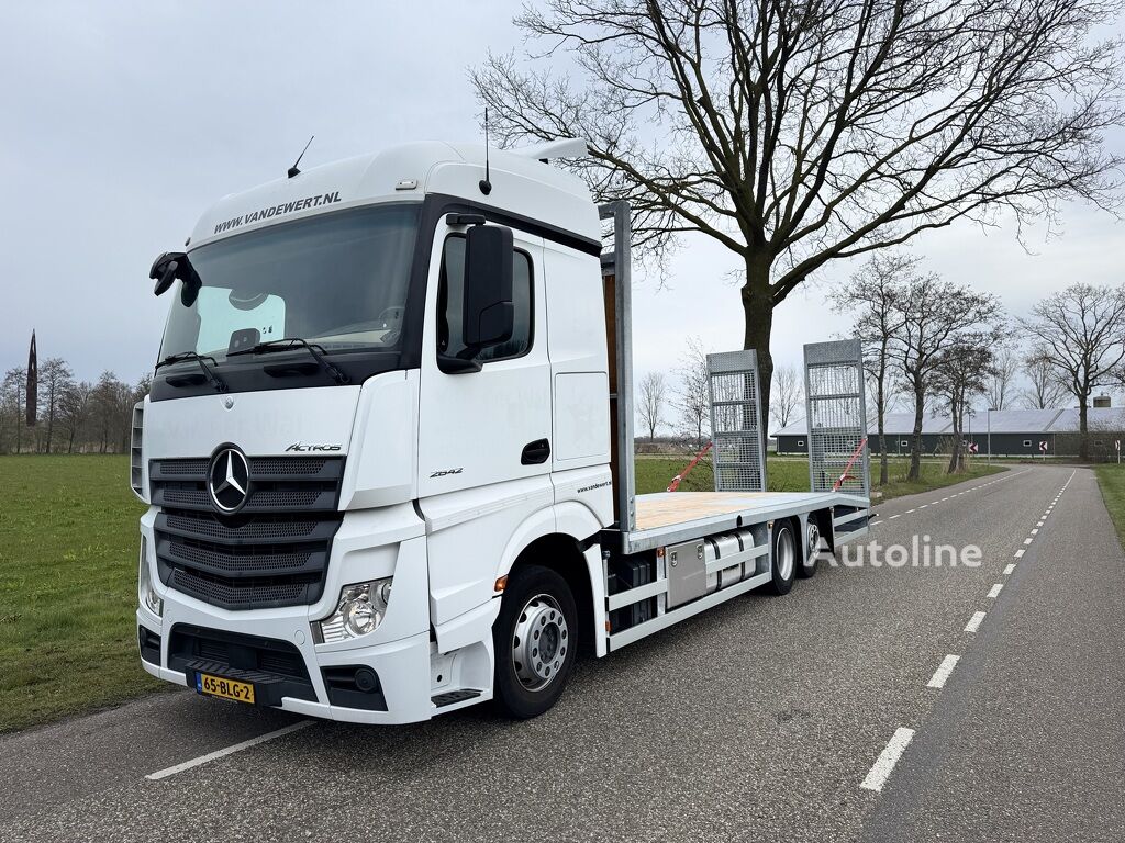 Mercedes-Benz 2542LL Machine Transporter / Oprij Vrachtwagen 6X2 / ACC / AHK / autotransporter