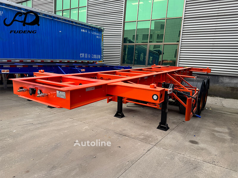 Nova Fudeng 2 Axle 20ft Container Chassis poluprikolica za prevoz kontejnera
