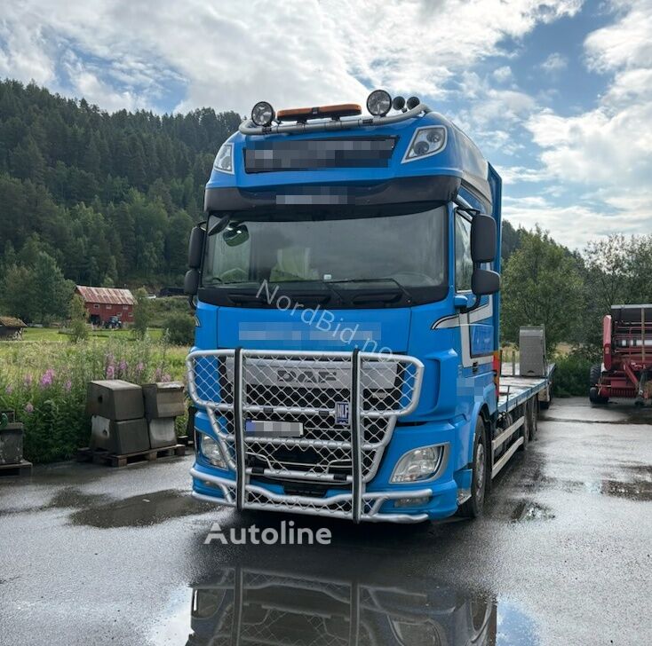 DAF XF 510 6x2 CHASSIS AIR / AIR EURO 6 kamion platforma