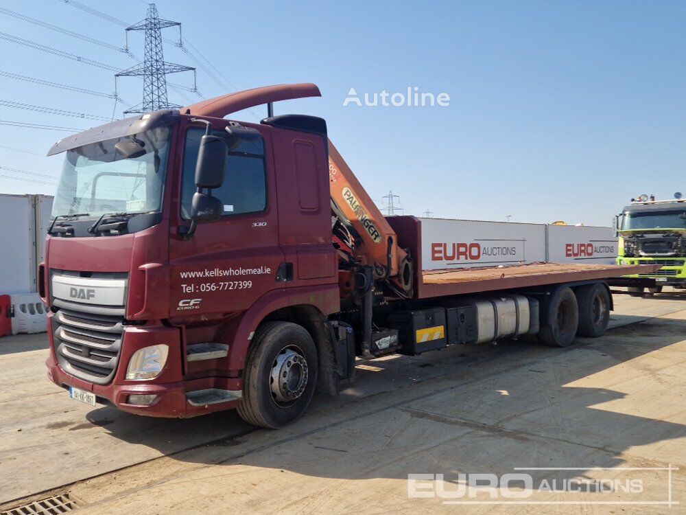 Prodaje se DAF CF330 kamion platforme na aukciji