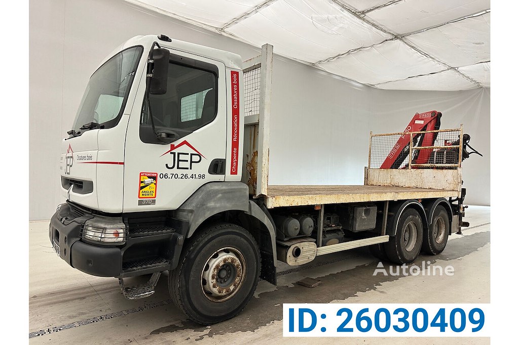 Renault KERAX 370 DCI kamion platforma