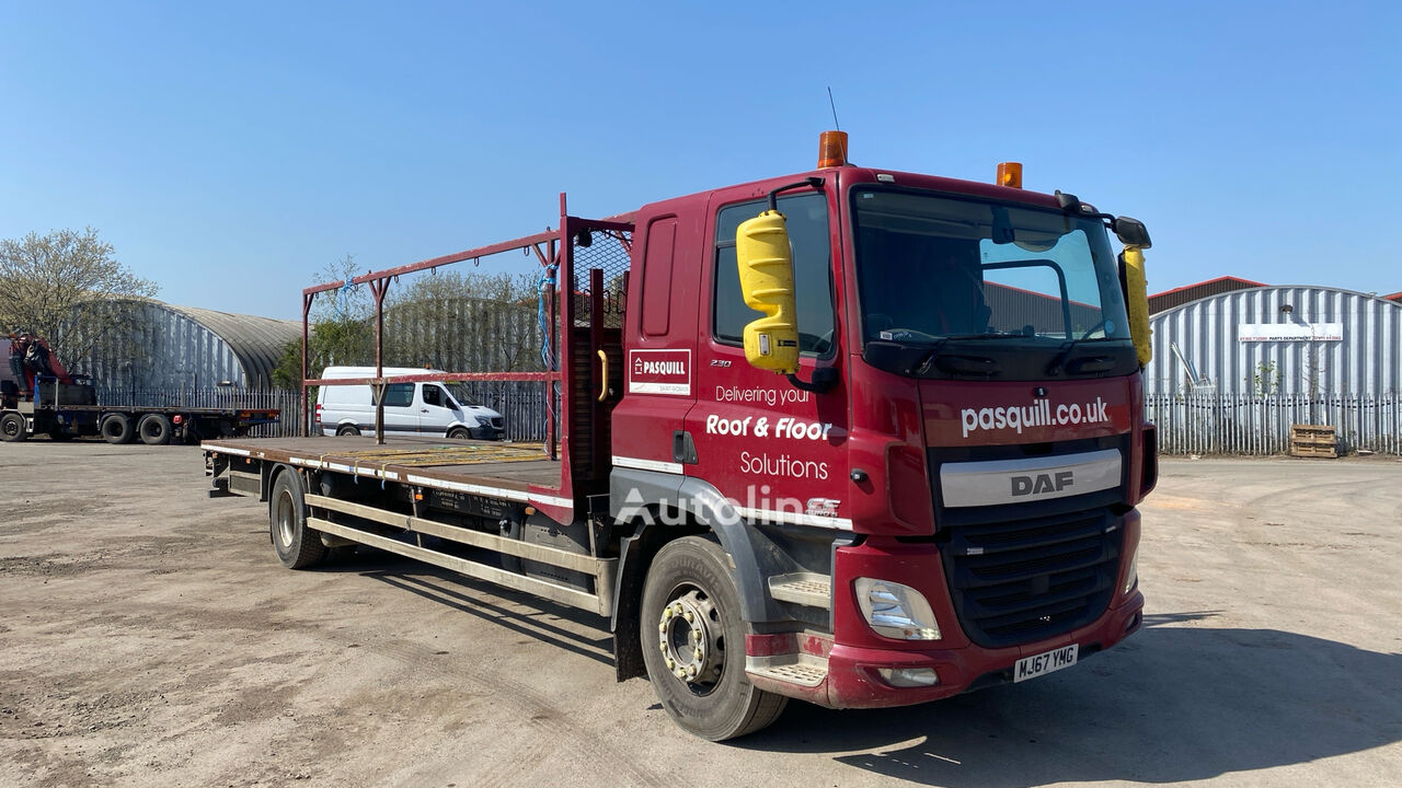 Prodaje se DAF CF 230 kamion platforme na aukciji