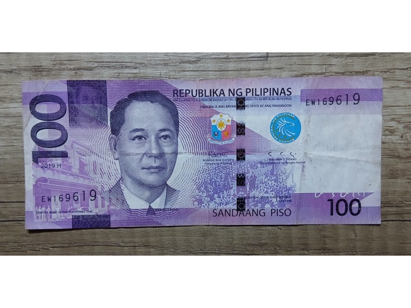 N 254 - Filipini - 100 piso 2019 - opis -
