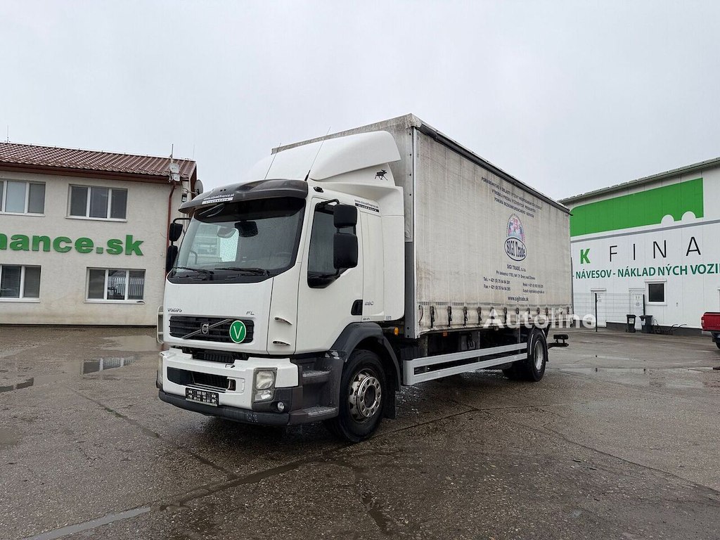 Volvo FLH290 42R dvojstrannka manual E5 VIN 419 kamion s ceradom