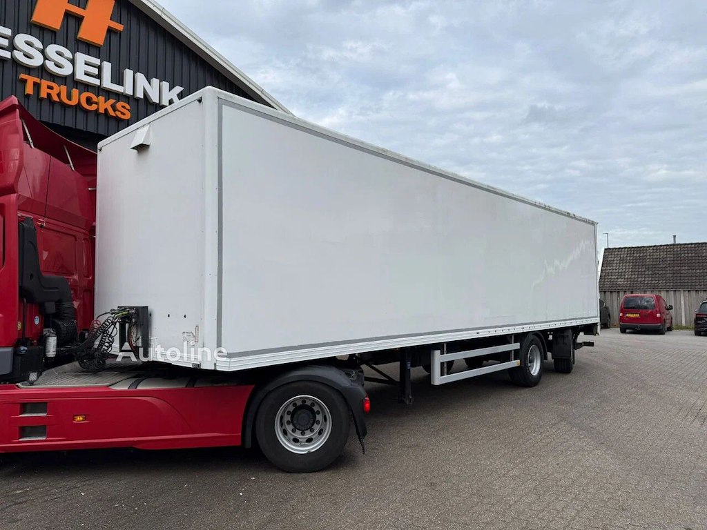 Jumbo TO 180 SE City Stuuras 2500KG Laadklep RVS Opbergkist NL Trailer furgon poluprikolica