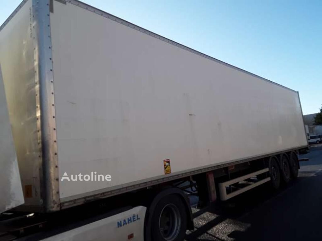 Fruehauf Trailer Van Plywood Standard Straight furgon poluprikolica (551650)