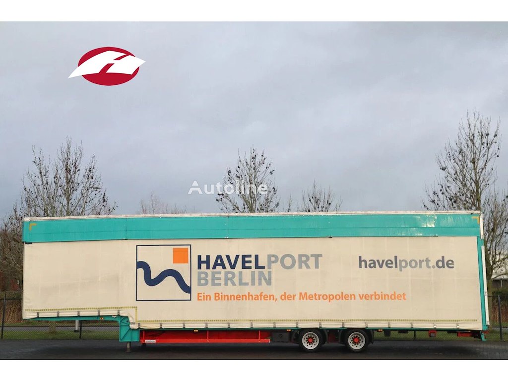 Meusburger MPG-2 | 2-AXLE | HYDR HEBEDACH / SCHIEBEDACH furgon poluprikolica