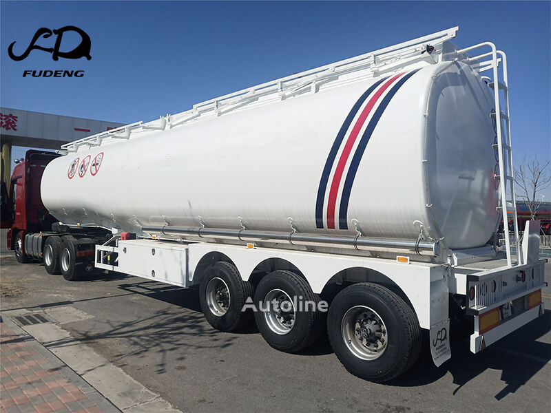 Nova Fudeng Customized Aluminum Fuel Tanker Trailer for Sale poluprikolica autocisterna