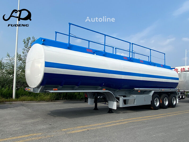Nova Fudeng Customized Carbon Steel Fuel Tanker Trailer for Sale poluprikolica autocisterna