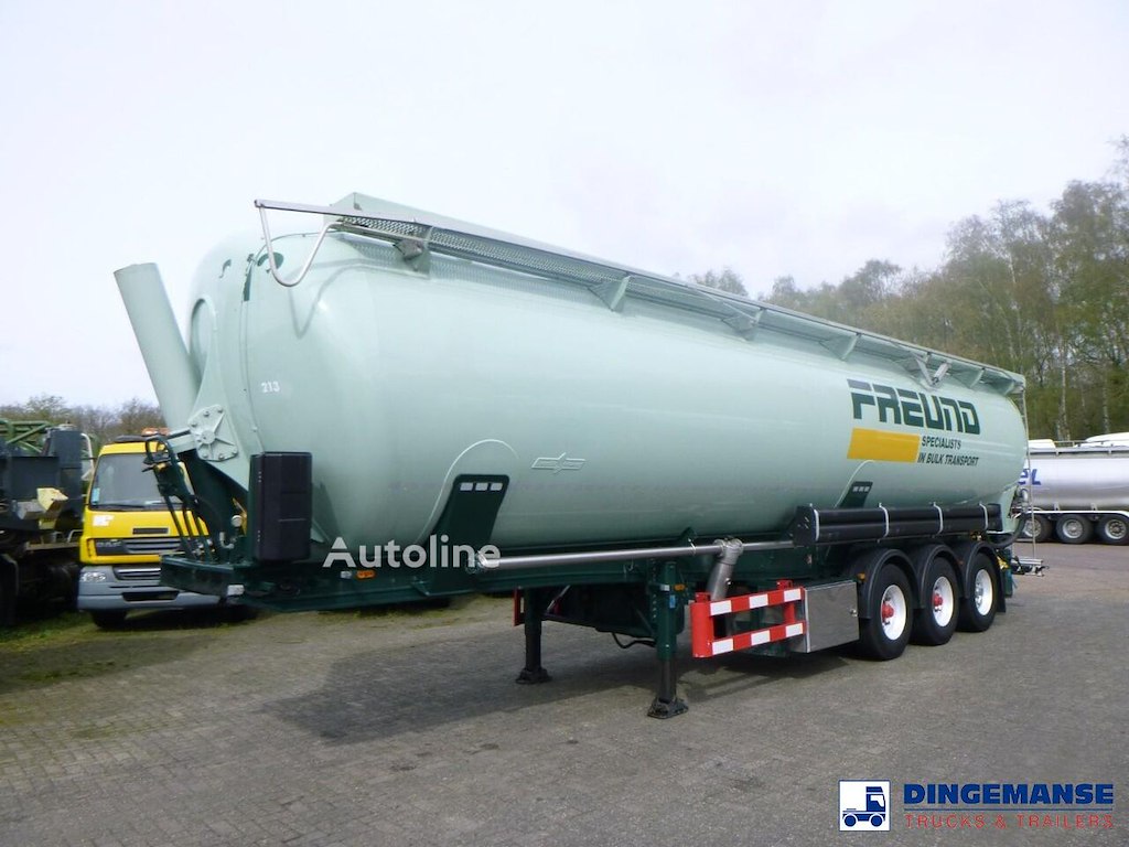 Spitzer Powder tank alu 60 m3 (tipping) cisterna silos