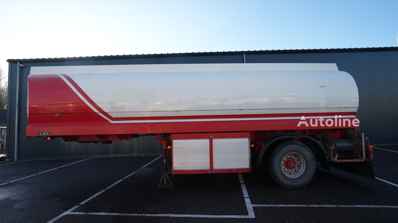 LAG ADR fuel tank trailer cisterna za goriva i maziva