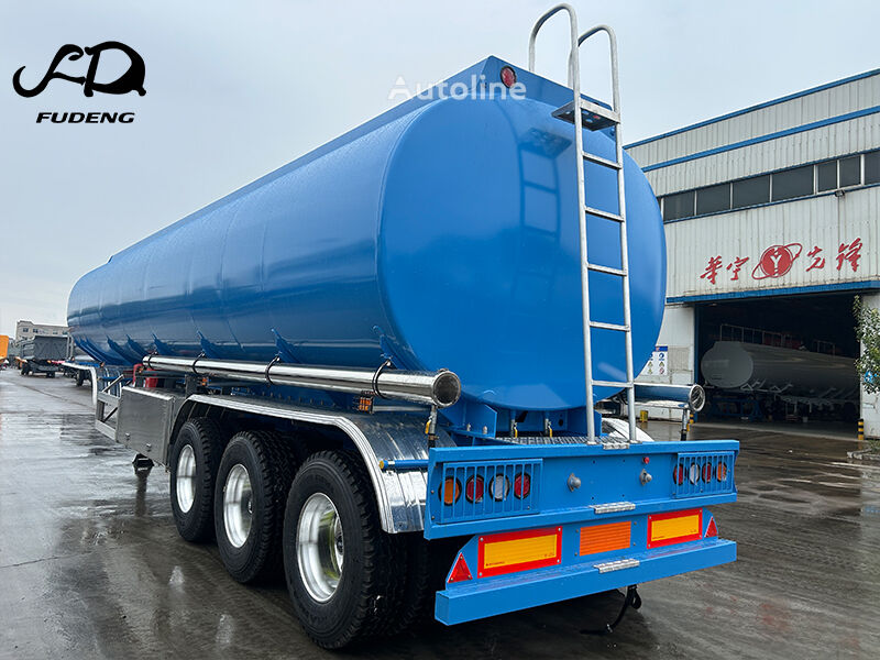 Nova Fudeng 3 Axle 40CBM Fuel Tanker Trailer for Sale cisterna za goriva i maziva