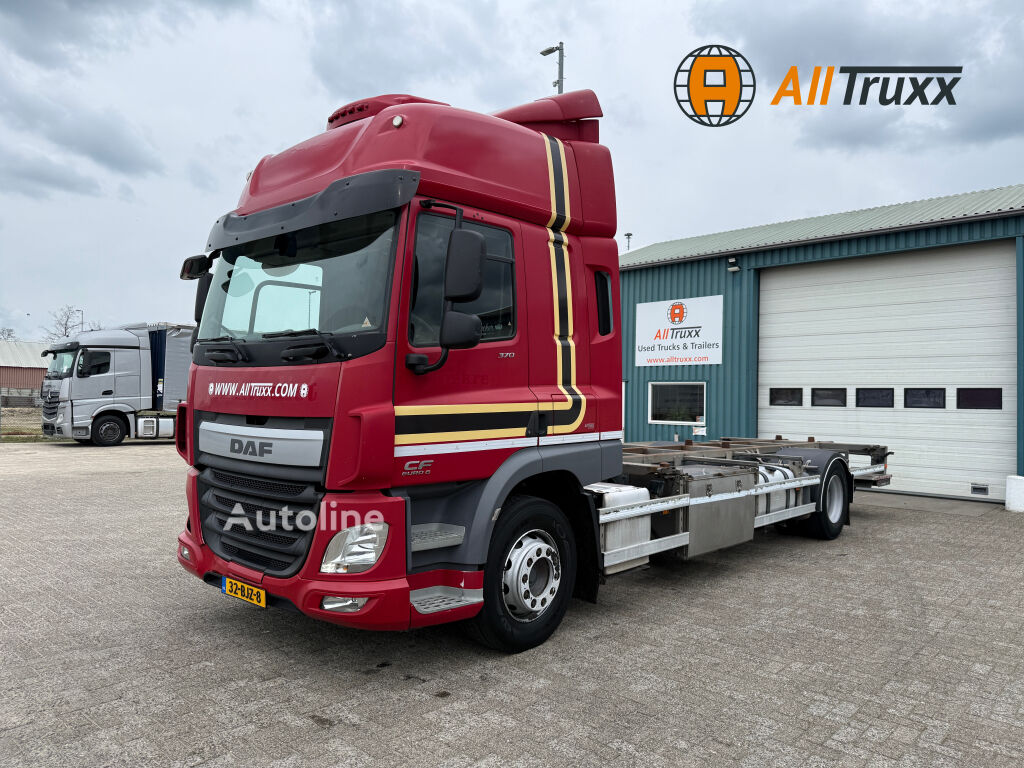 DAF CF370 Airco BDF NL truck vozilo za prevoz kontejnera