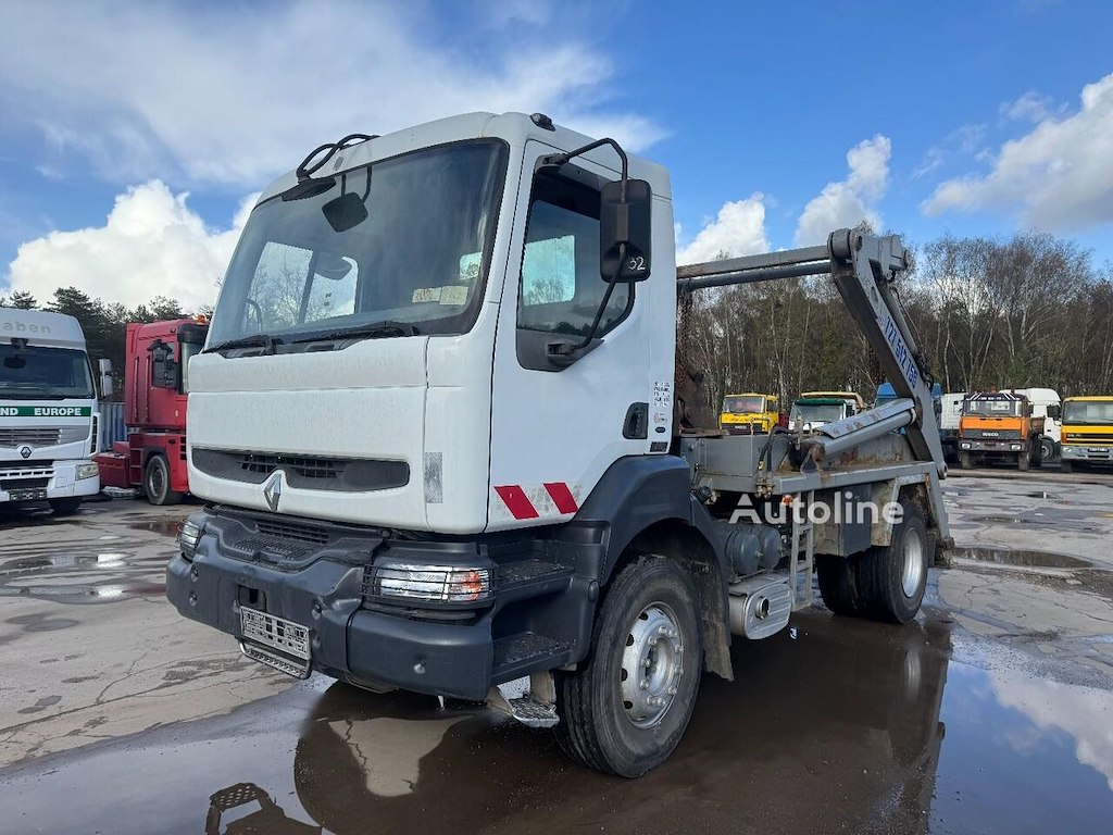 Renault Kerax 270 (GRAND PONT / SUSPENSION LAMES / BOITE MANUELLE / PARF vozilo za prevoz kontejnera