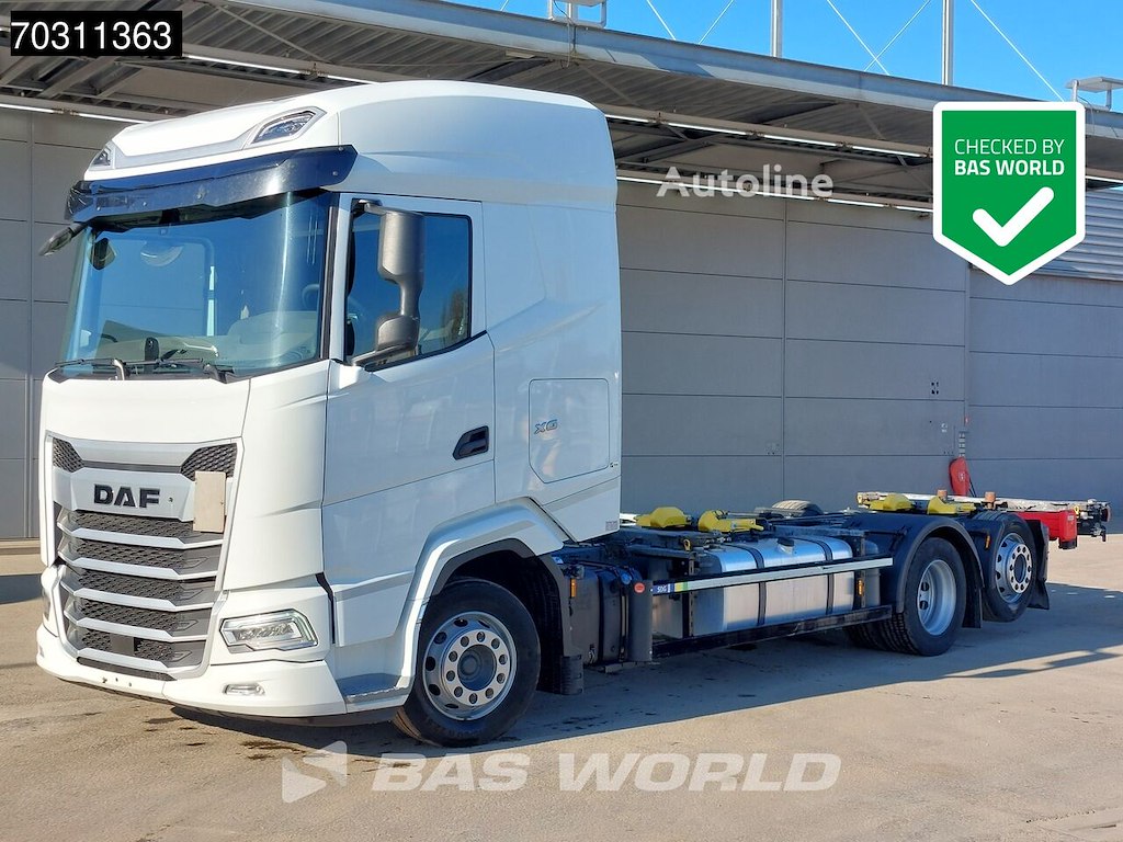 DAF XG 480 6X2 BDF Lift+Steering axle Automatic MX Engine Brake LED vozilo za prevoz kontejnera