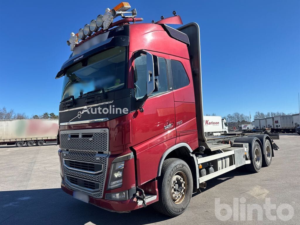 Prodaje se Volvo FH 16 750 vozilo za prevoz kontejnera na aukciji