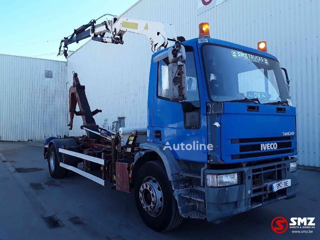 IVECO Eurocargo 170.23 nl truck crane- hook vozilo za prevoz kontejnera