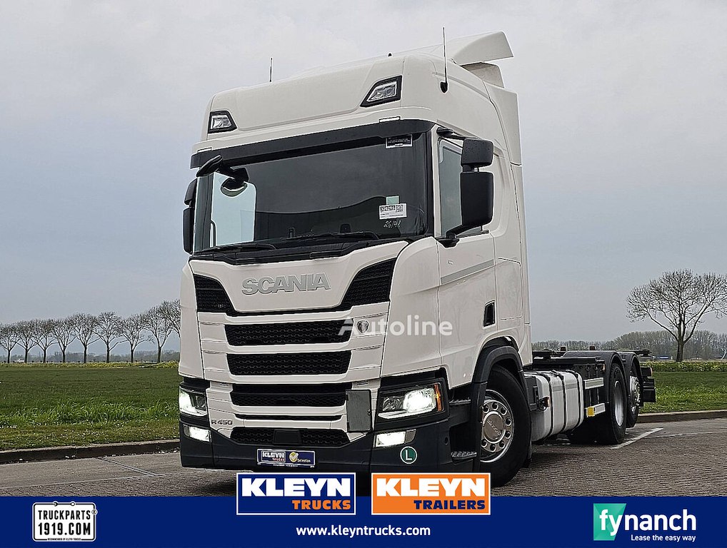 Scania R450 6X2*4 RETARDER LED vozilo za prevoz kontejnera
