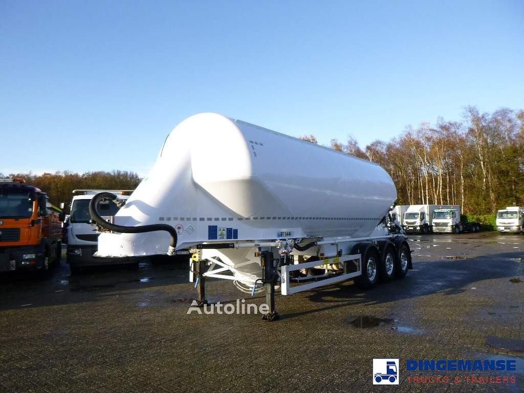 Feldbinder Powder tank alu 36 m3 / 1 comp cisterna za prevoz cementa