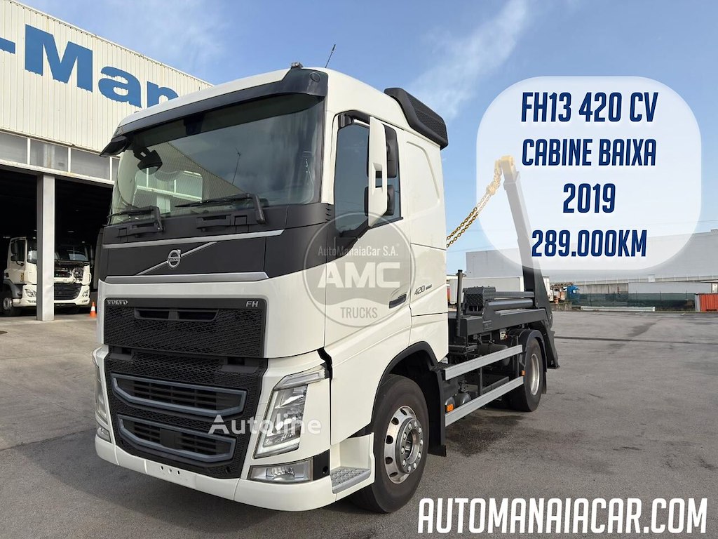 Volvo FH13 420 kamion autopodizač kontejnera