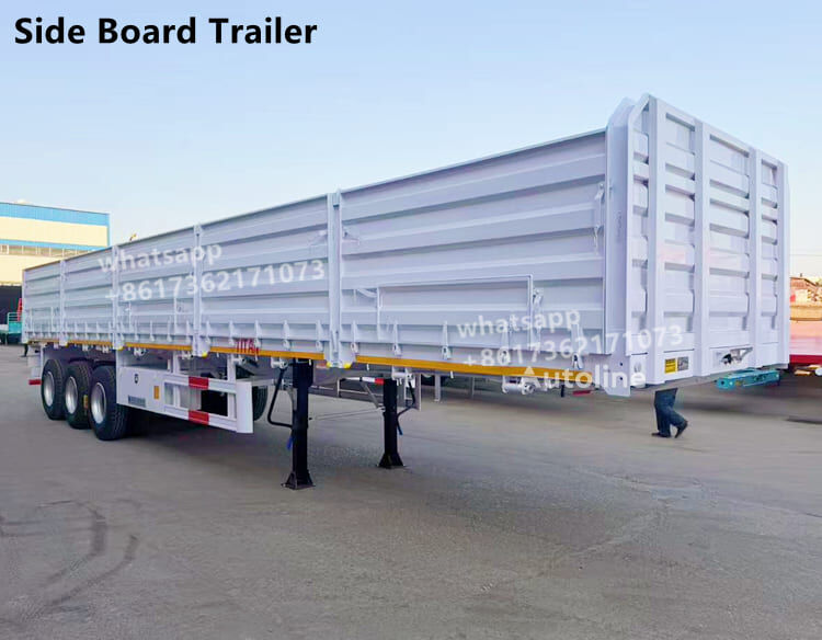 Nova Titan 60 Ton Side Board Trailer (30/40/50 Ton optional) poluprikolica sa ravnom platformom