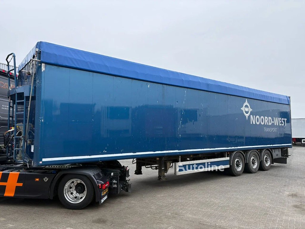 Kraker CF200 K-Force 92m3 Wabco Smartboard BPW-Assen NL Trailer APK/TUV poluprikolica sa pokretnim podom