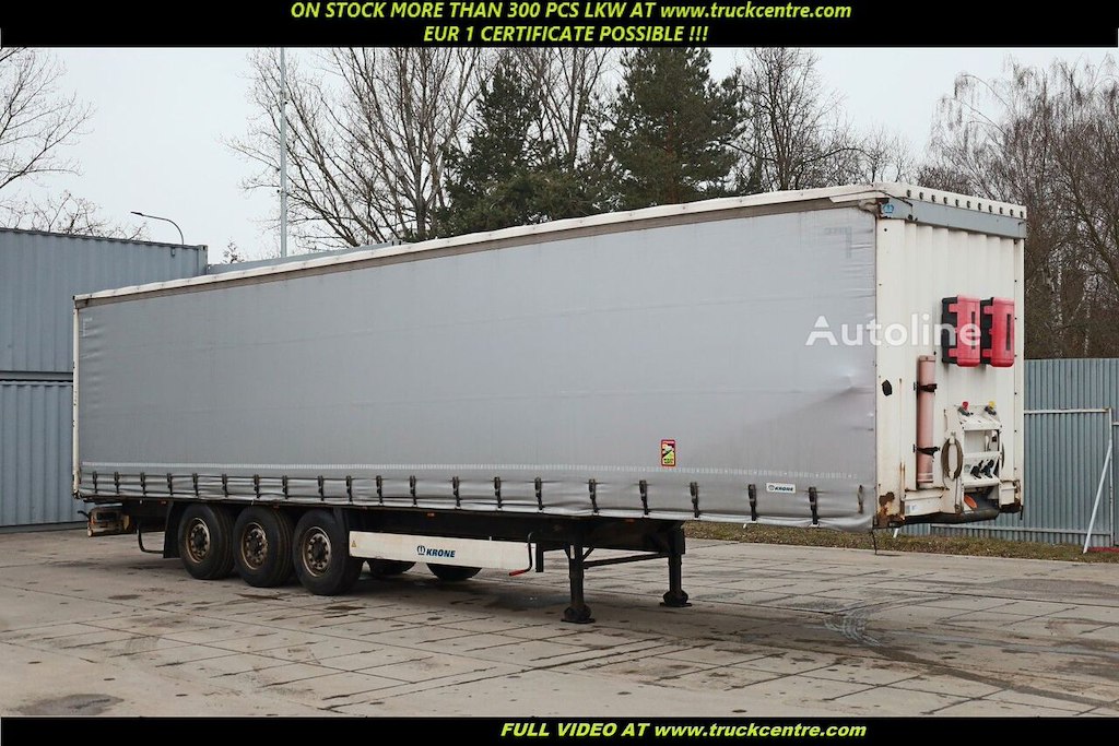 Schwarzmüller SD PROFI LINER, STANDARD, 34 PALLETS poluprikolica s ceradom