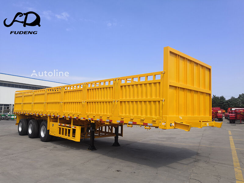 Nova Fudeng Customized Bulk Cargo Side Wall Trailer poluprikolica za prevoz zrna