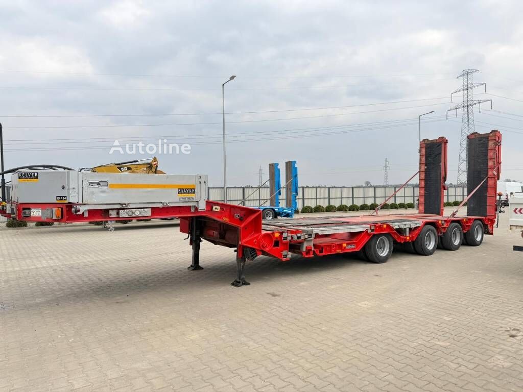 Goldhofer STZ-L4-43/80 A * 4-axle * * low-bed semi-trailer * prikolica sa niskom platformom