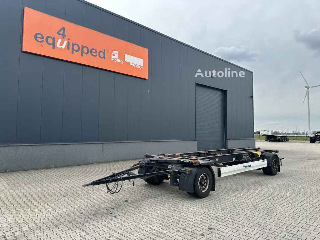 Krone N/A AZ18 MAXI / 2-axle drawbar trailer / BDF / NL-trailer / 4x a prikolica platforma