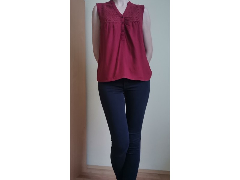 Vero moda bordo bluza XS-S