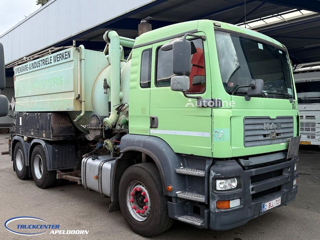 MAN TGA 26.350 Manual transmission, stainless steel ADR tank, NO PUM autofekalac