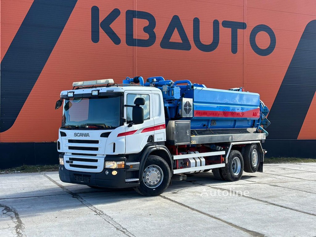 Scania P 400 6x2*4 Korp&Son ADR tank 13000 l ( 3000+10000 l ) / vacuum autofekalac