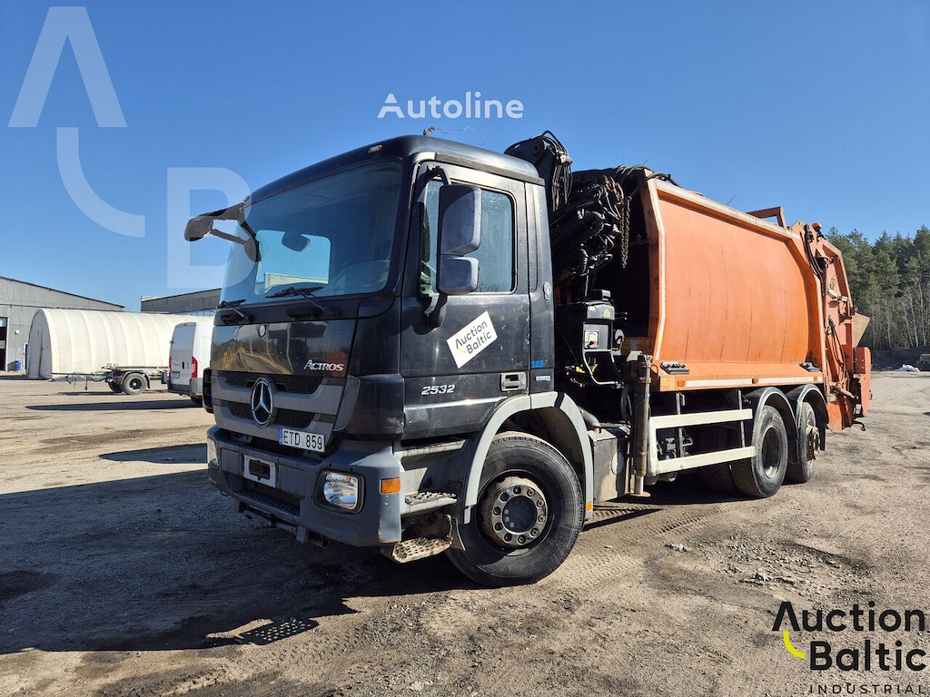 Prodaje se Mercedes-Benz Actros 2532 kamion za smeće na aukciji
