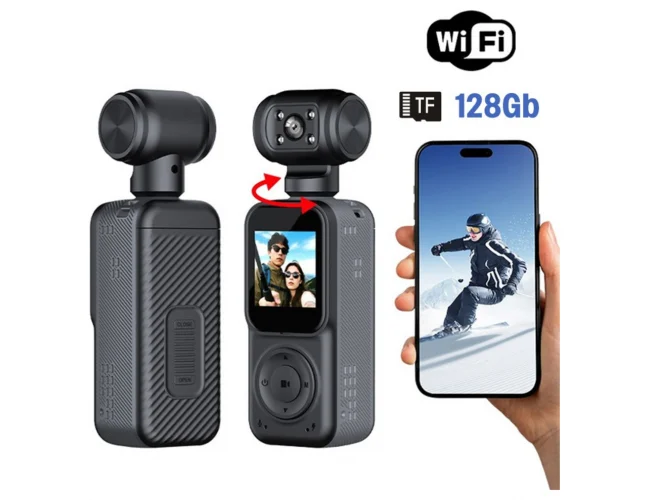 Red Q5 Smart 2K akciona kamera 128GB crna