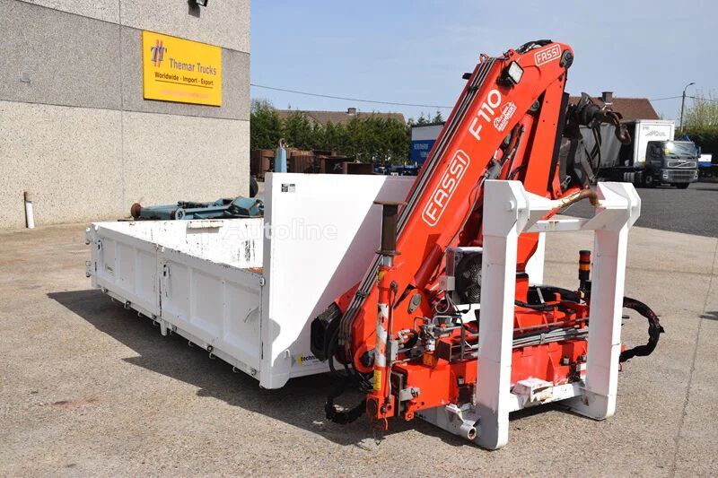 Overige Container met Fassi F110 A – 4 x Hidraulisch karoserija kipera