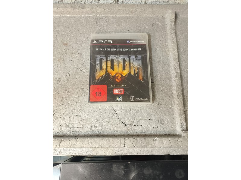 PS3 igra doom 3 bfg edition