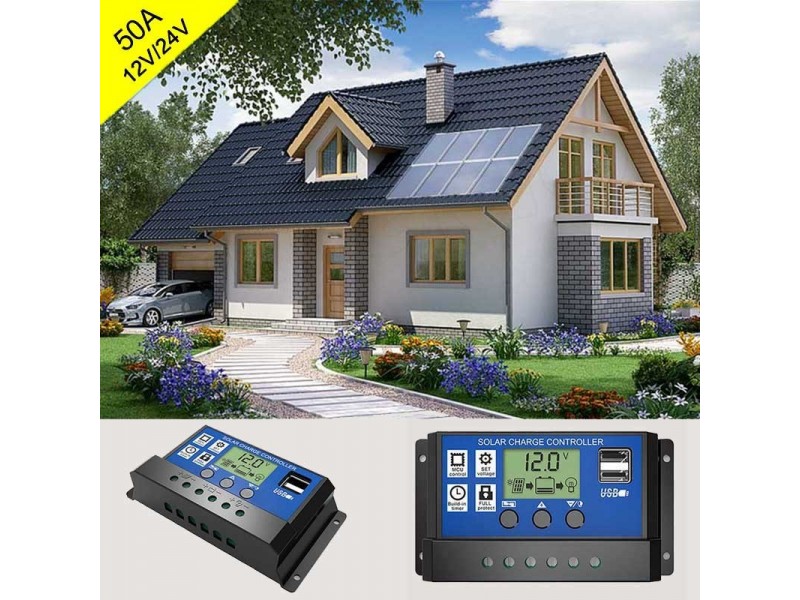 Solarni kontroler punjenja 50A - (PWM)