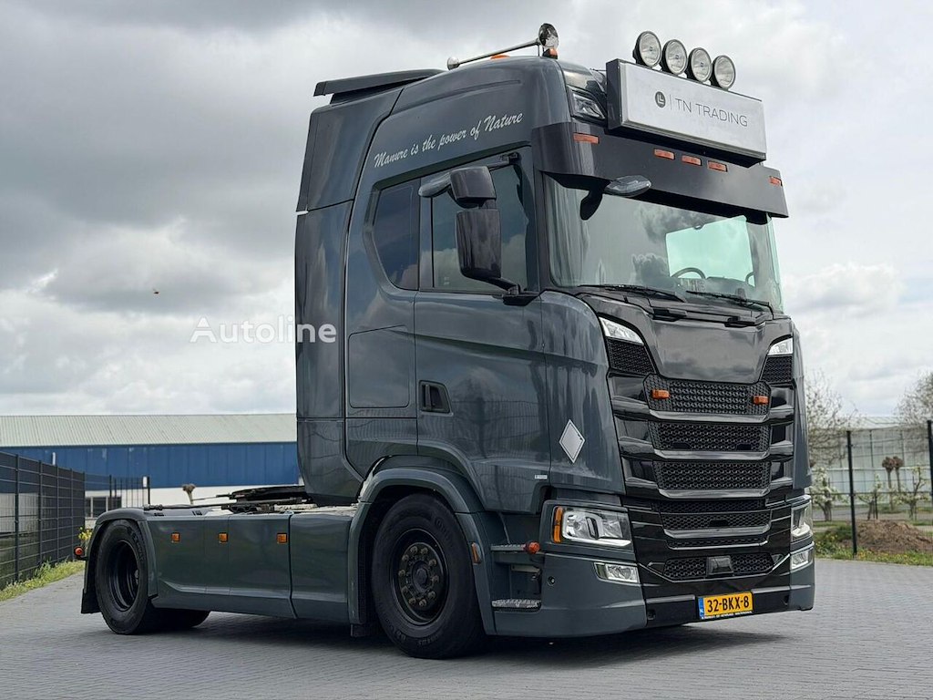 Scania S500 S500, FULL AIR, 9-TON FRONT AXLE, PTO/HYDRAULICS. tegljač