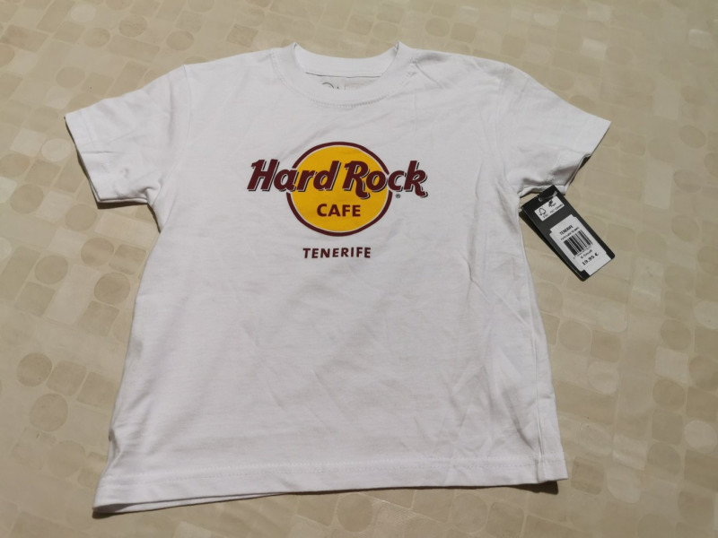 17. HARD ROCK CAFE NOVA PAMUCNA MAJICA vel oko 8-10 god