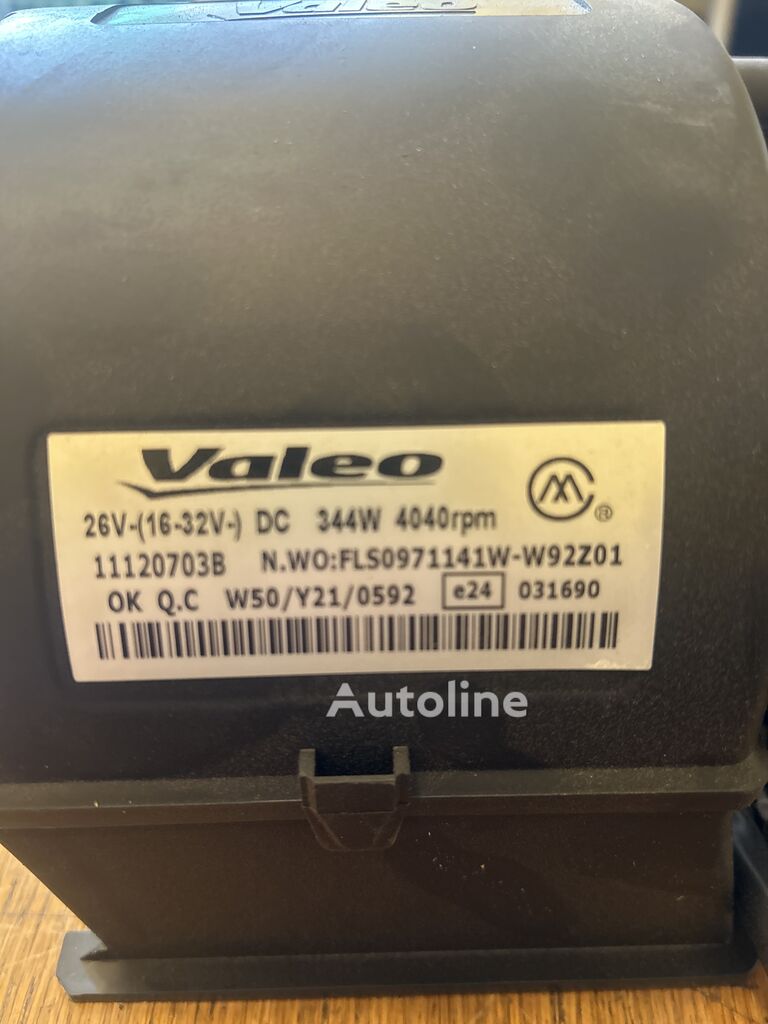 Valeo 11120703B ventilator grejanja za Mercedes-Benz intouro autobusa