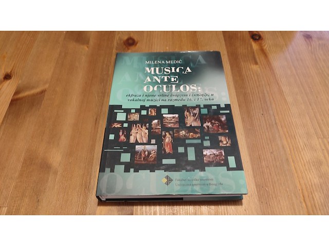 Milena Medić, Musica Ante Oculos
