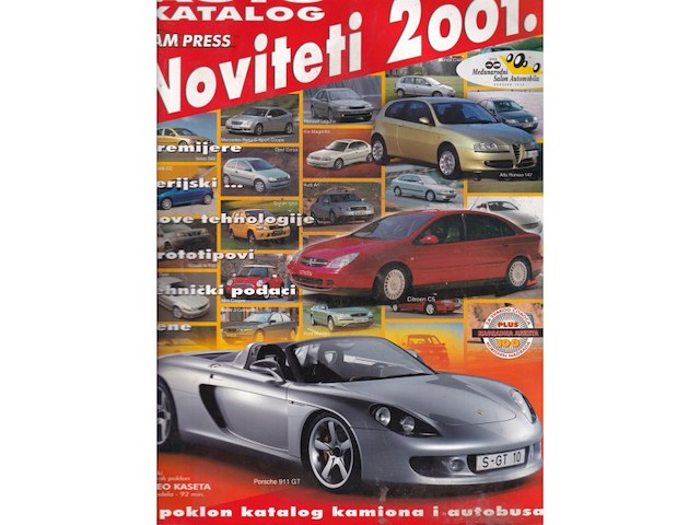 AUTO KATALOG -NOVITETI 2001 GOD.