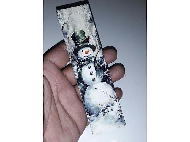 Obeleživač za knjige (bookmarker) – 15 x 4 cm